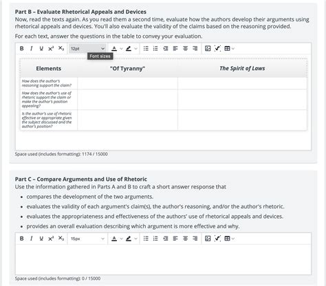 [solved] part a identify the elements of arguments now read course hero