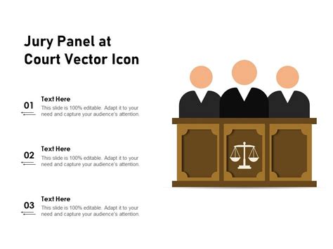 Jury Panel At Court Vector Icon Ppt Powerpoint Presentation Styles