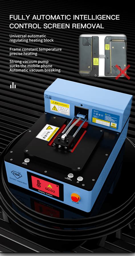 Pre Order Tbk 288 Ip Mobile Phone Automatic Screen Disassembly