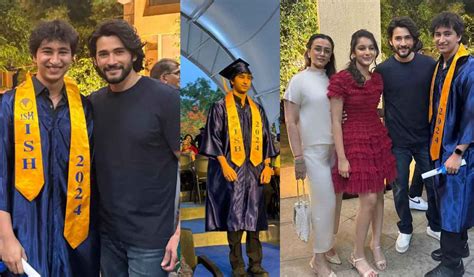 I Am A Proud Father Today” Mahesh Babu Attends Son Gautams Graduation Ceremony Telangana Today