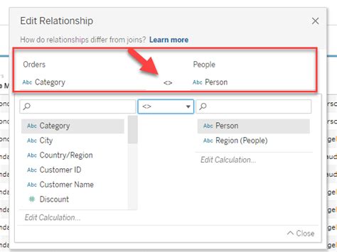 How To Make Cross Join Of Two Tables Tableau Software