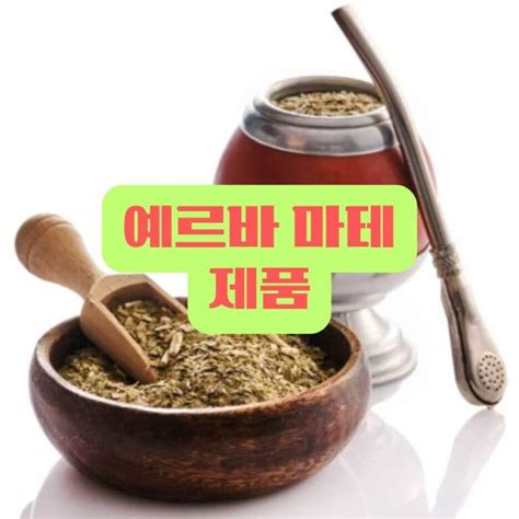 예르바 마테yerba Mate의 제품에 관한 4가지 정보