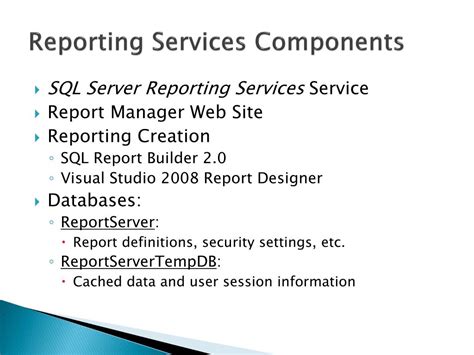 Ppt Sql Server Reporting Services Develop And Deploy Reports