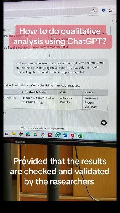 Thematic Analysis Using Chatgpt Coding Transcript Computeraided