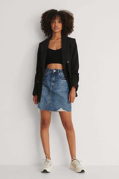 Knitted Bralette Black Na Kd