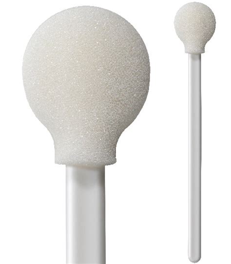 Bag Of 50 Swabs 71 4504 5125” Overall Length Foam Swab With Circul