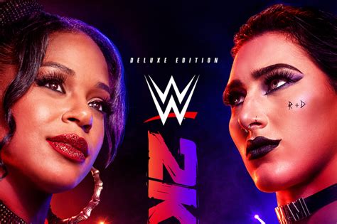 WWE K Makes History As Rhea Ripley And Bianca Belair Are Double Female Cover Stars Daily Star
