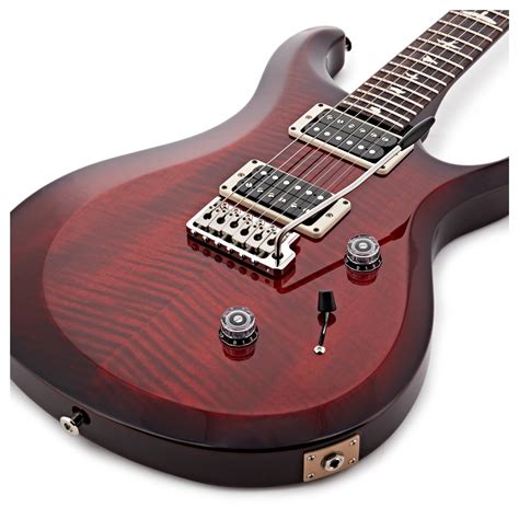 Prs S2 Custom 24 Fire Red Burst 2063928 At Gear4music