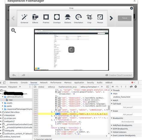AV Ga Is Not Defined Issue Trippo ResponsiveFilemanager GitHub