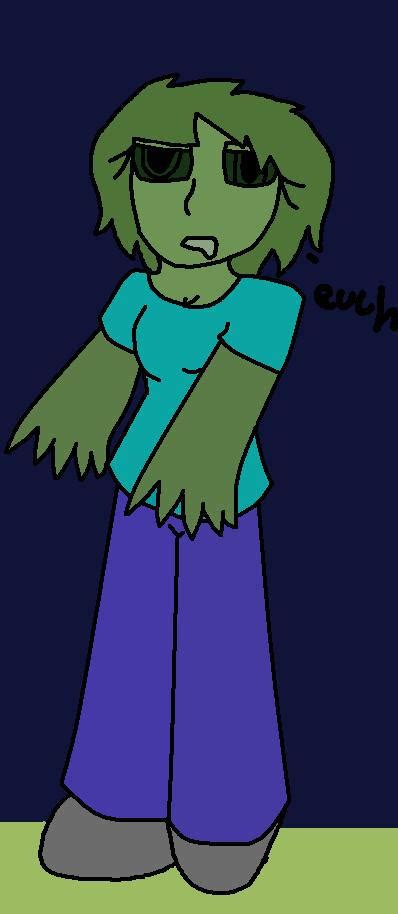 Zombie Girl By Purplelover7 On Deviantart