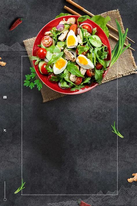 小清新简约水果沙拉美食海报背景图片素材下载图片编号ykegvobr 免抠素材网