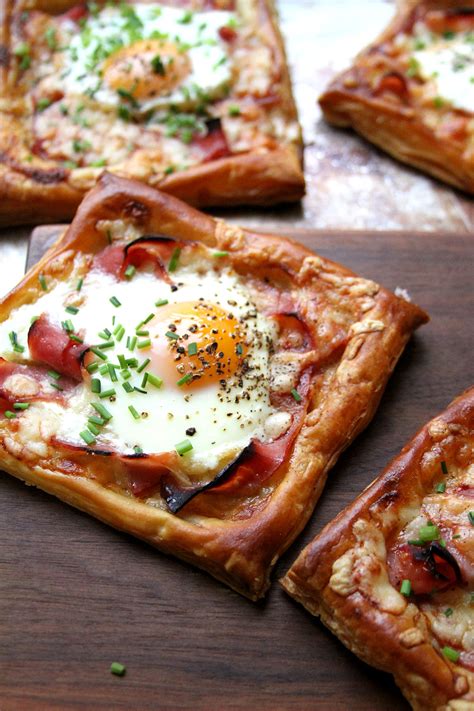 Puff Pastry Croque Madame A Cup Of Sugar A Pinch Of Salt