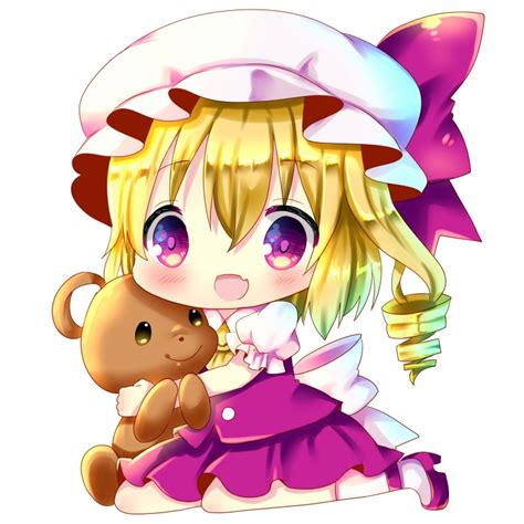 Flan And Her Bear Touhou Artist ショコラ X Post From Rchibi Rawwnime