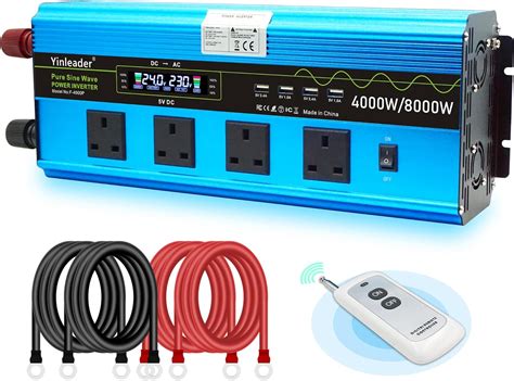 Yinleader Pure Sine Wave Power Inveter 4000w 8000w 24v To 240v