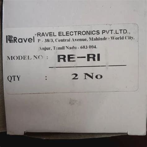 Ravel Response Indicator Re Ri At ₹ 93piece Conventional Response