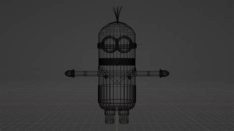 Minion Free 3d Model Rigged Cgtrader
