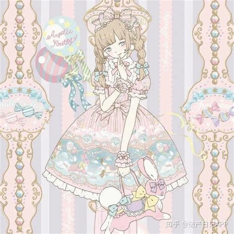 AngelicPretty御用画师今井キラ特辑那些突破次元壁种草的绝美小裙子 知乎