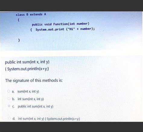 Solved Which Of These Can Be Overloaded A Constructors B