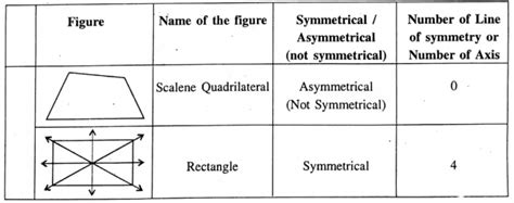 Wbbse Notes For Class 6 Maths Geometry Chapter 6 Symmetry Wbbse Solutions