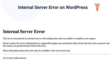 How To Fix The WordPress 500 Internal Server Error 8 Solutions