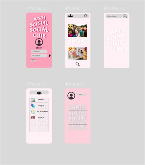 Social Neiwroking App Prototype Figma
