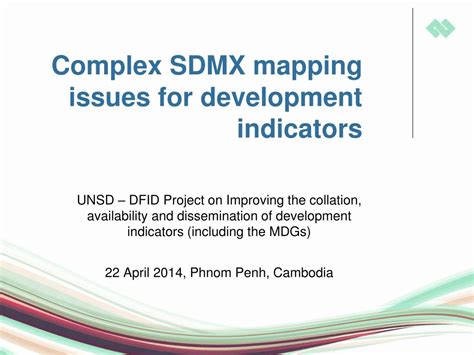 Ppt Complex Sdmx Mapping Issues For Development Indicators Powerpoint