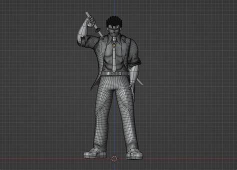 Andy Undead Unluck 3d Model By Summerforce