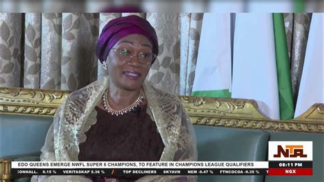 Nta One On One With First Lady Sen Oluremi Tinubu 27 May 2024