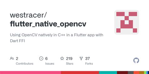 Flutternativeopencvnativeopencvdart At Master · Westracerflutter