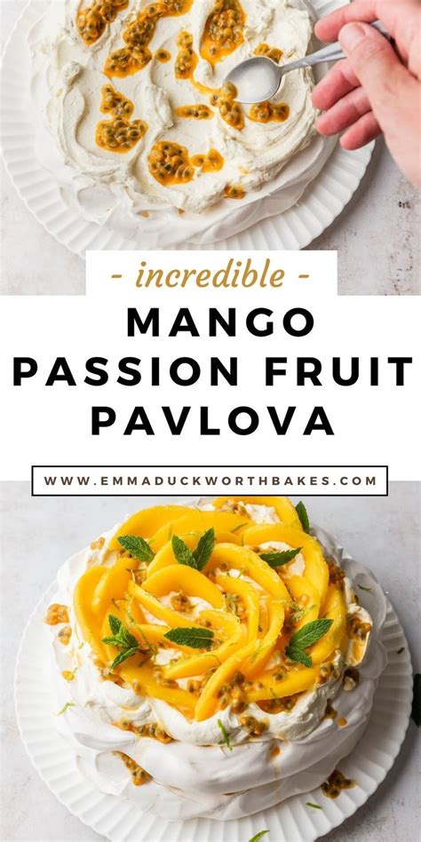Pavlova Cake On White Plate