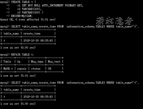 MySQL如何进行索引重建操作 潇湘隐者 博客园