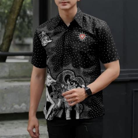 Jual Batik Psht Batik Terate Kemeja Psht Batik Hati Bersinar Batik