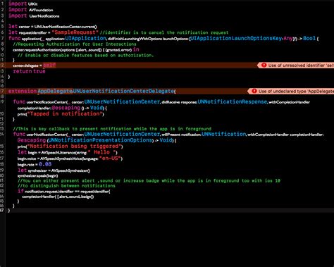 Ios Fire Action Only After Notification Appears Swift3 Stack Overflow