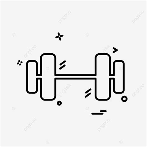 덤벨 아이콘 디자인 벡터 건강한 기호 강한 Png 일러스트 및 벡터 에 대한 무료 다운로드 Pngtree