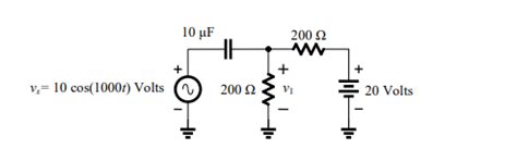 Solved For The Following Circuit Draw The Equivalent Chegg