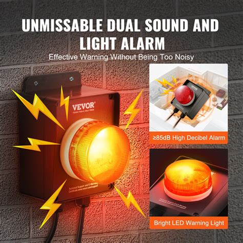 Vevor Sump Pump Alarm With 16 4ft Level Float Switch Loud Alarm Led Indicator Vevor Us