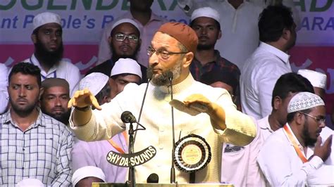 Asaduddin Owaisi Latest Speech On Caa Nrc Npr At Guntur Ap Mim News