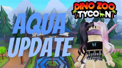 Aqua Update Dinosaur Zoo Tycoon Roblox Youtube