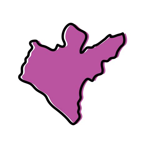 The Grand Bassa State Of Liberia Country Map Illustration 35701445