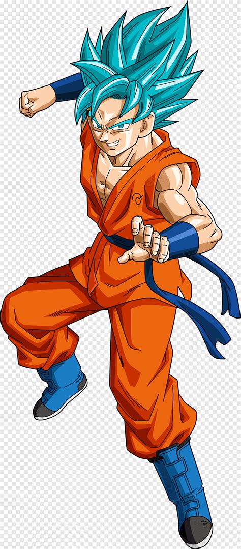 Descarga Gratis Goku Ssgss Power Ssj Blue Goku Ilustraci N Png The