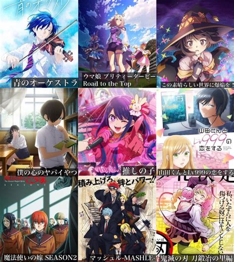 来期2023年春アニメはどの作品が話題になりそう あにまんch