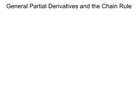 20 The Chain Rule Ppt