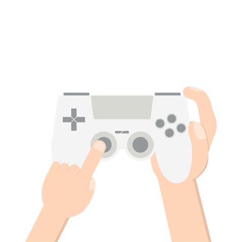 Gamer Hand Holding Joystick Game Controller Pad Png
