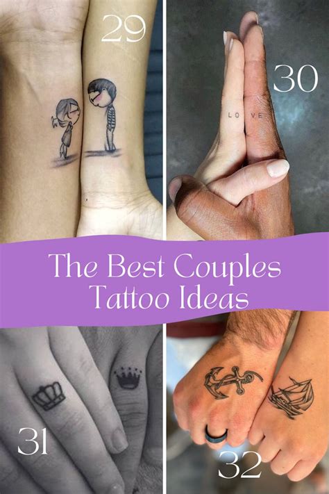 41 Cute Couples Tattoo Ideas To Gush Over Tattoo Glee