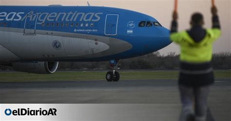 Más de 100 vuelos de Aerolíneas Argentinas fueron cancelados por el