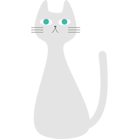 白猫 ｜ 商用可・フリー素材｜イラスト素材倉庫｜コミュノグラフ