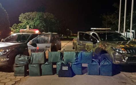 Gefron De Mt Polícia Federal E Pm De Rondônia Apreendem Quase 400 Kg
