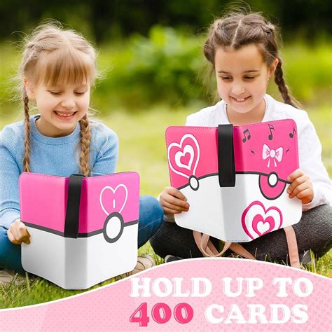 Pokemon Folder 4 Pocket 400 Cartas Pink Pokeperu Store