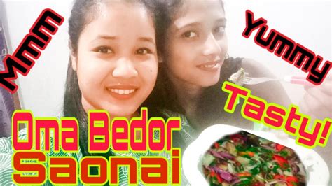 Oma Bedor Saonai Pork Meat Recipe New Bodo Video Vlog