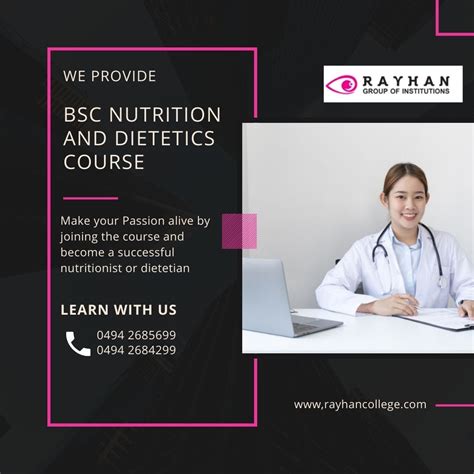 What To Expect When Joining The Bsc Nutrition And Dietetics College In